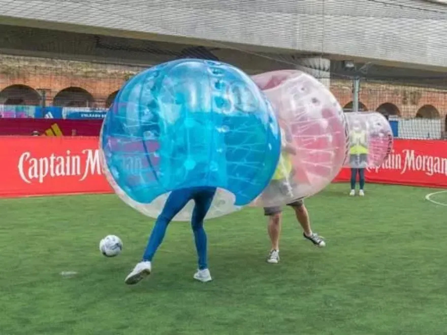 Bubble Football | Zorb Football in the UK | Bubble Active