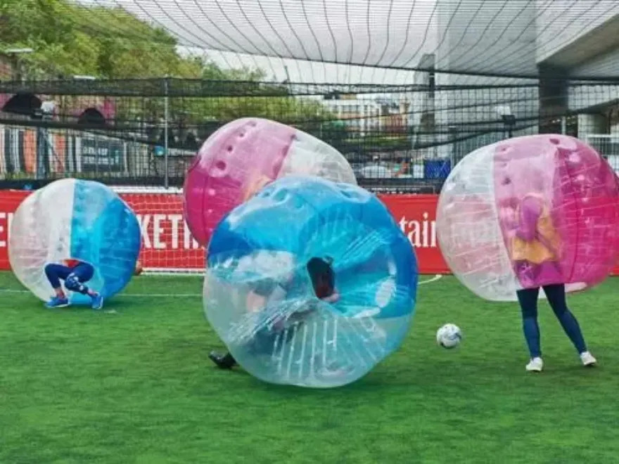 Bubble Football | Zorb Football in the UK | Bubble Active